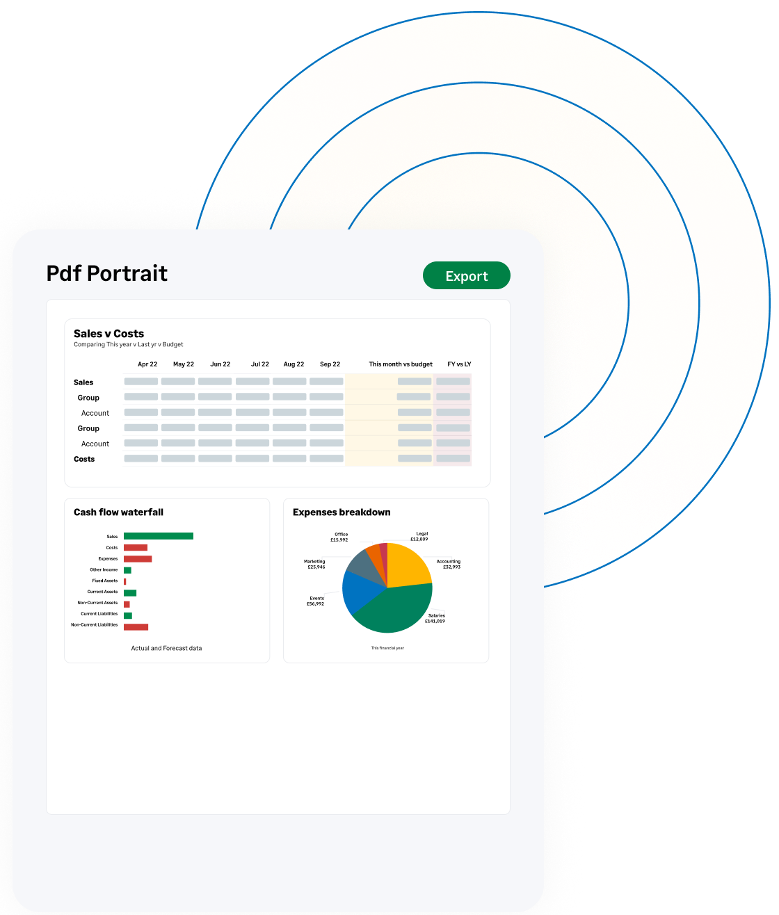 Reporting Made Easy - Drag & Drop